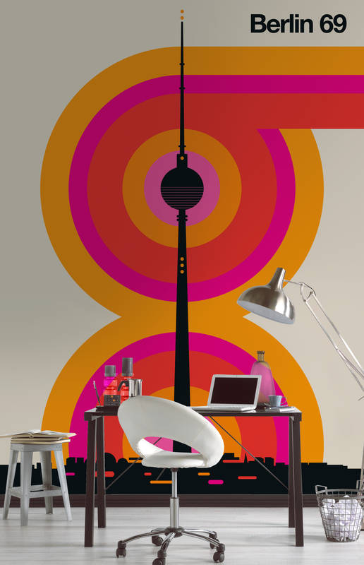 Berlin Radio Tower - Custom Sized Wallpaper Mural (per m2) – The Inside