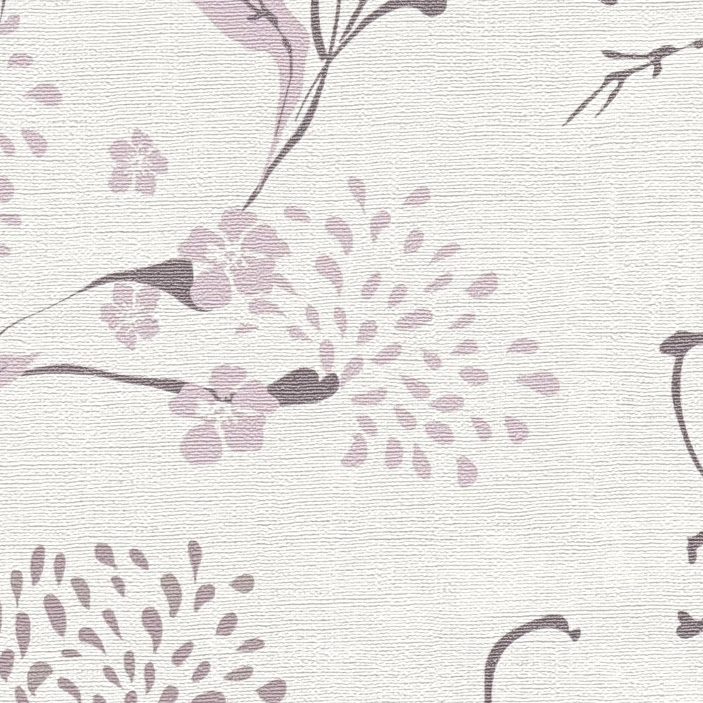 Whispering Flora Wallpaper - House of Turnowsky - Pink – The Inside