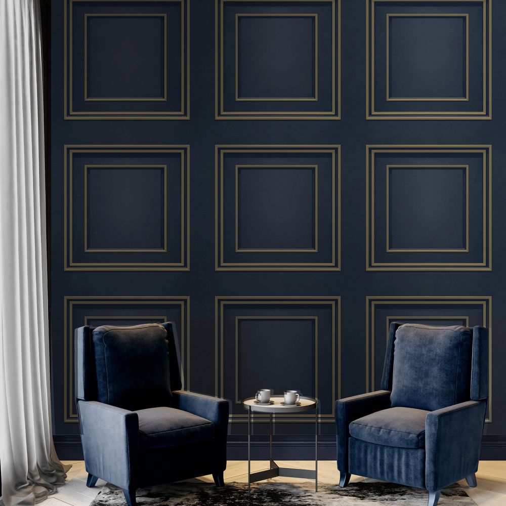 Amara Wood Panel Wallpaper Online NZ | The Inside