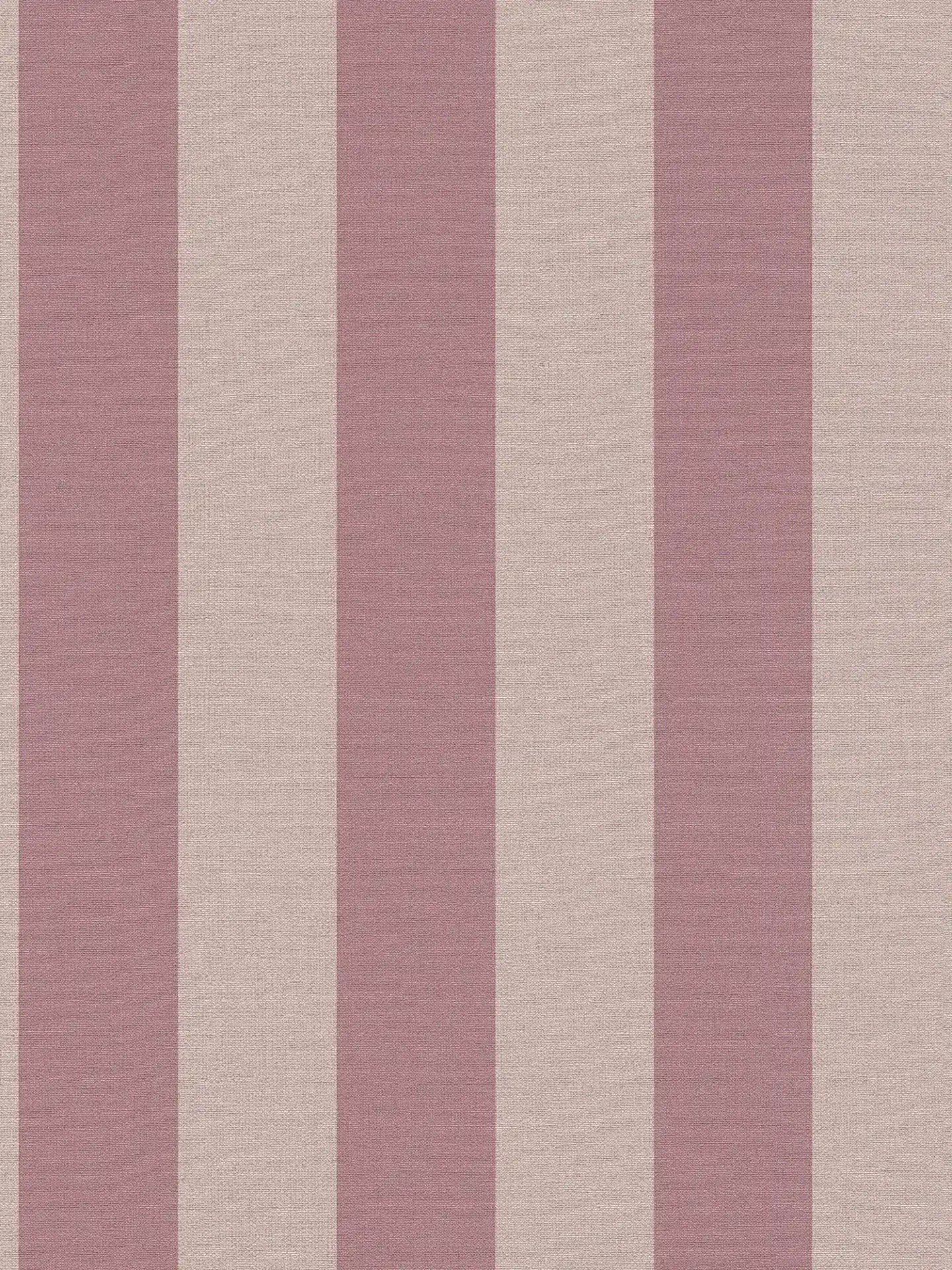 Bold Bands - Stripe Wallpaper - Purple – The Inside