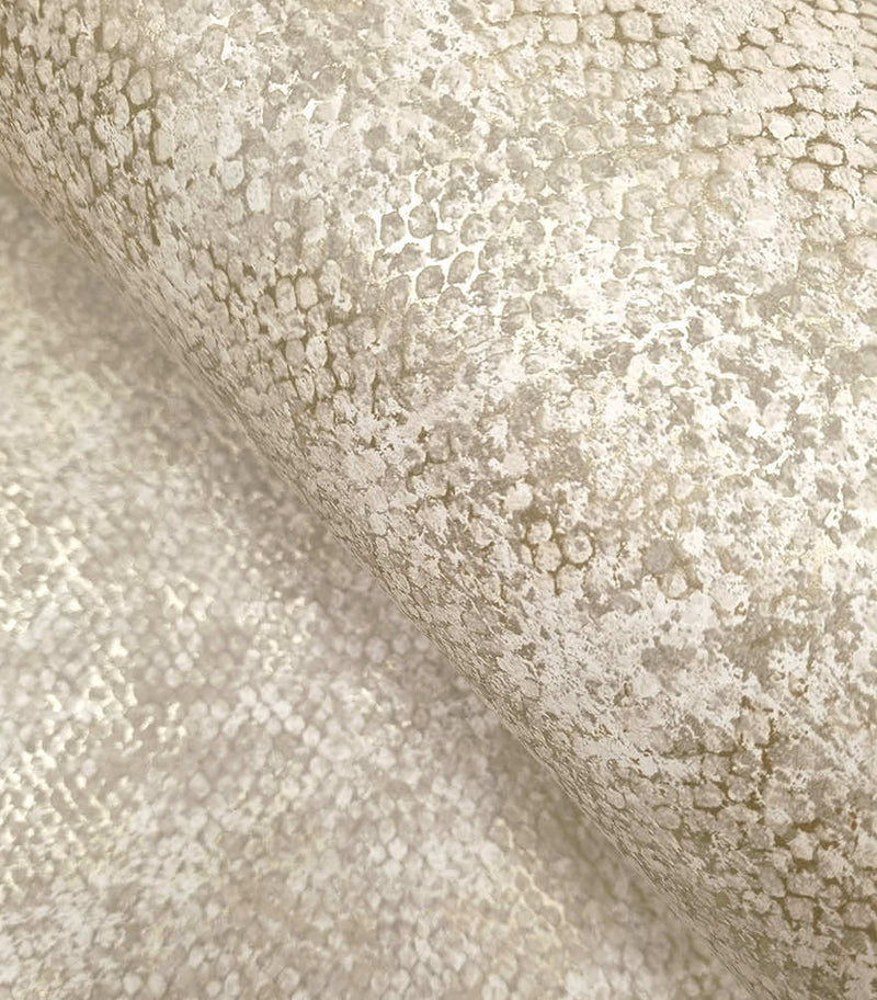 Ophidian Scaled Wallpaper - Cream – The Inside