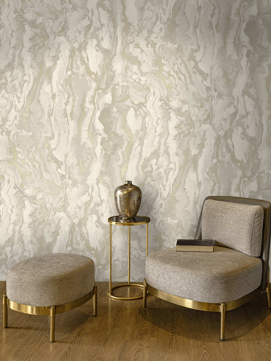 Thassos Wallpaper - Cream – The Inside