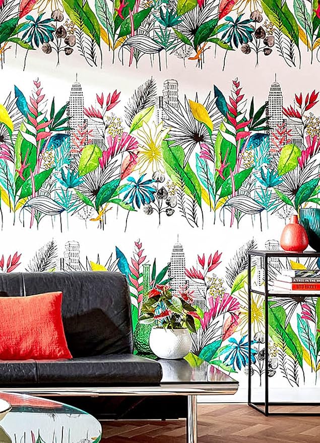 Urban Tropic Wallpaper - Tropical Bright – The Inside
