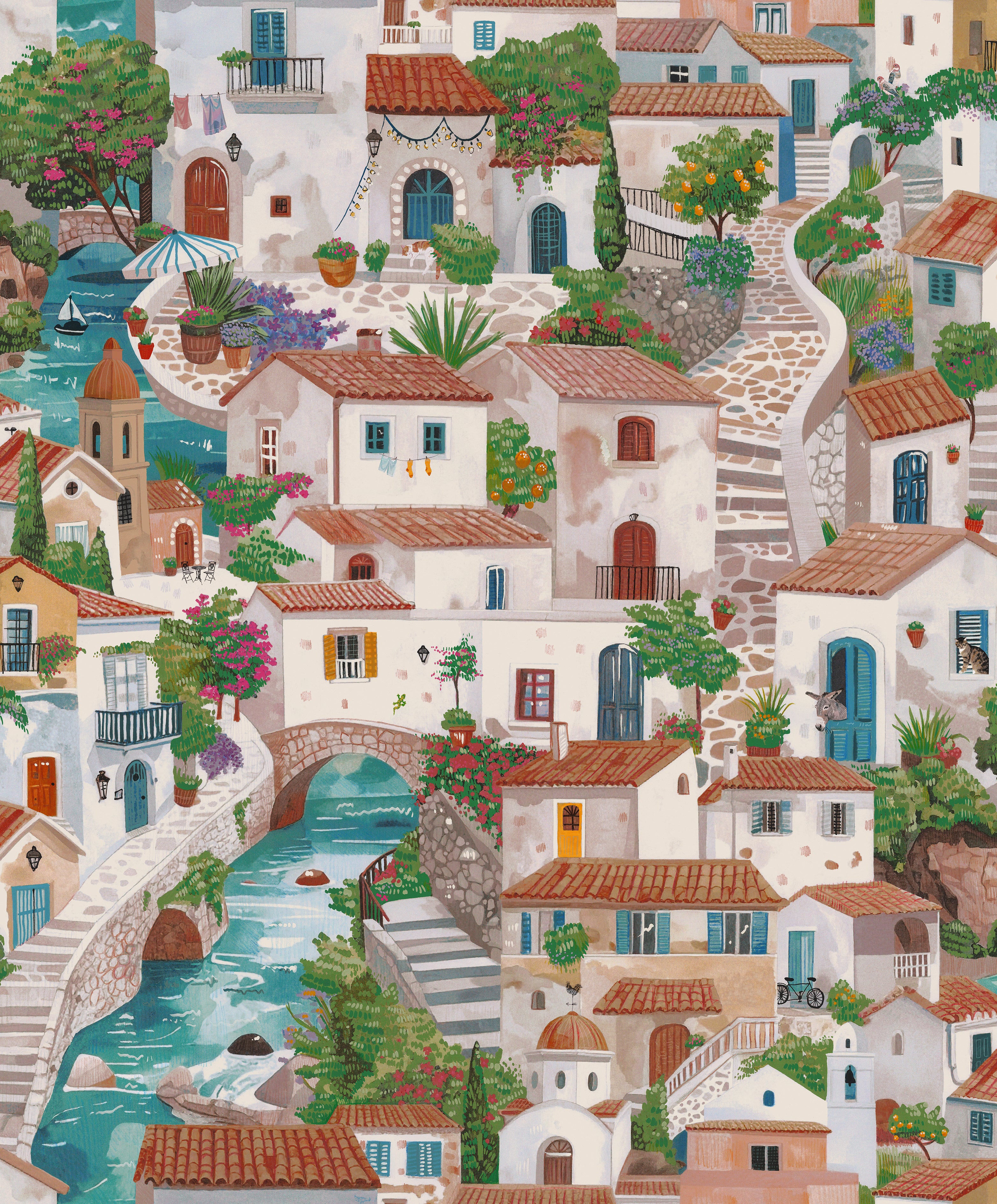 Monteroso Wallpaper - Multi – The Inside
