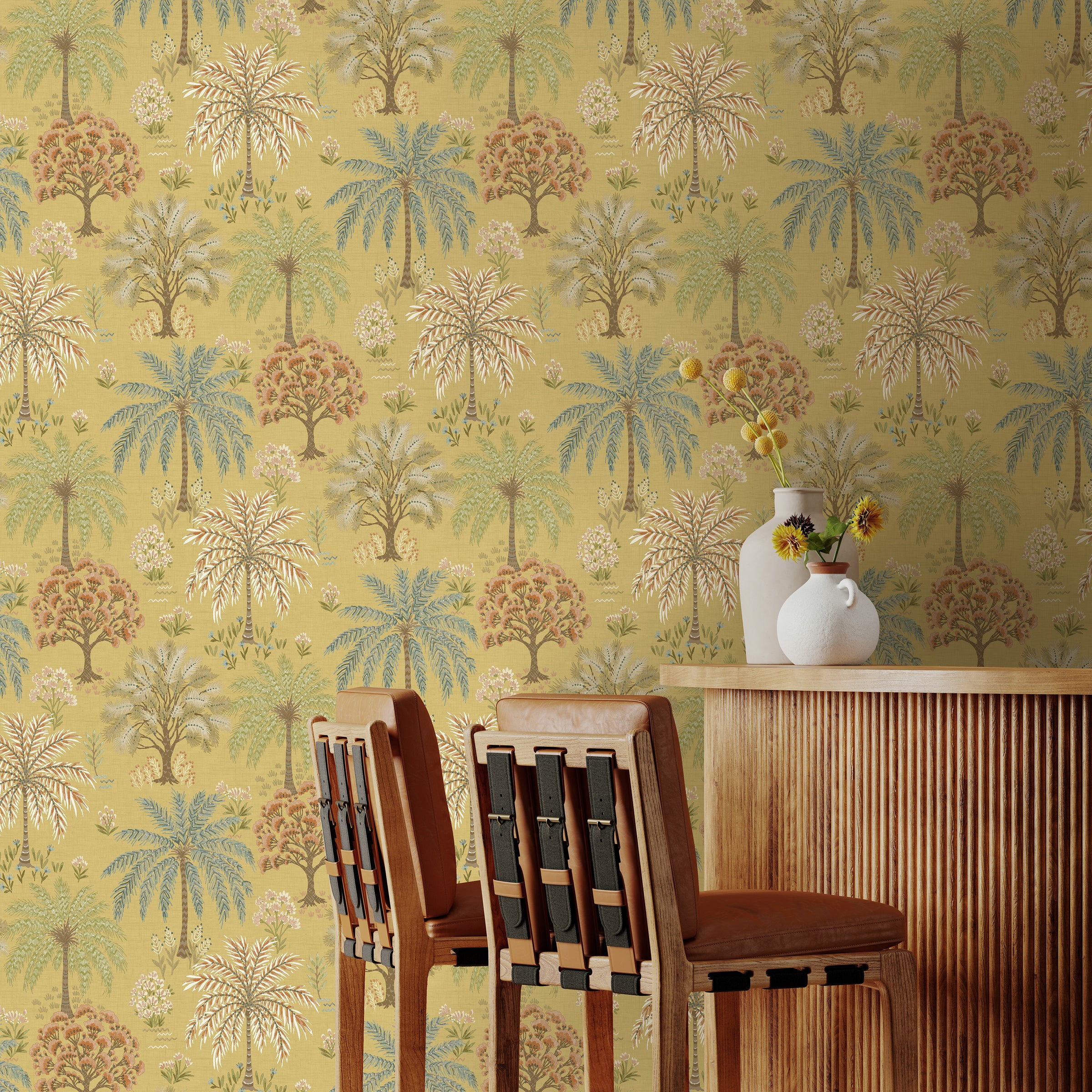 Solana Wallpaper - Ochre – The Inside