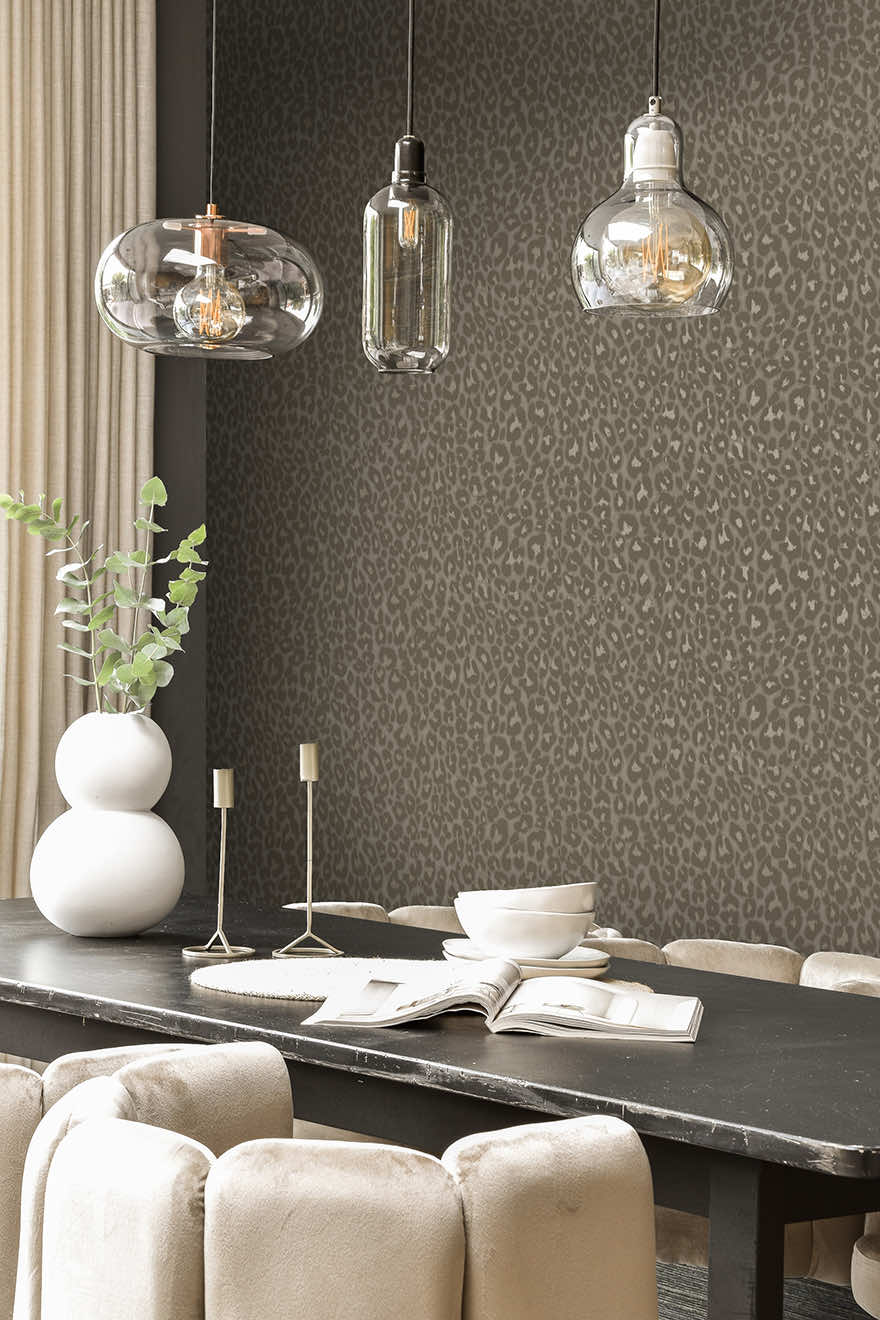 Makucha Bead Wallpaper - Taupe – The Inside
