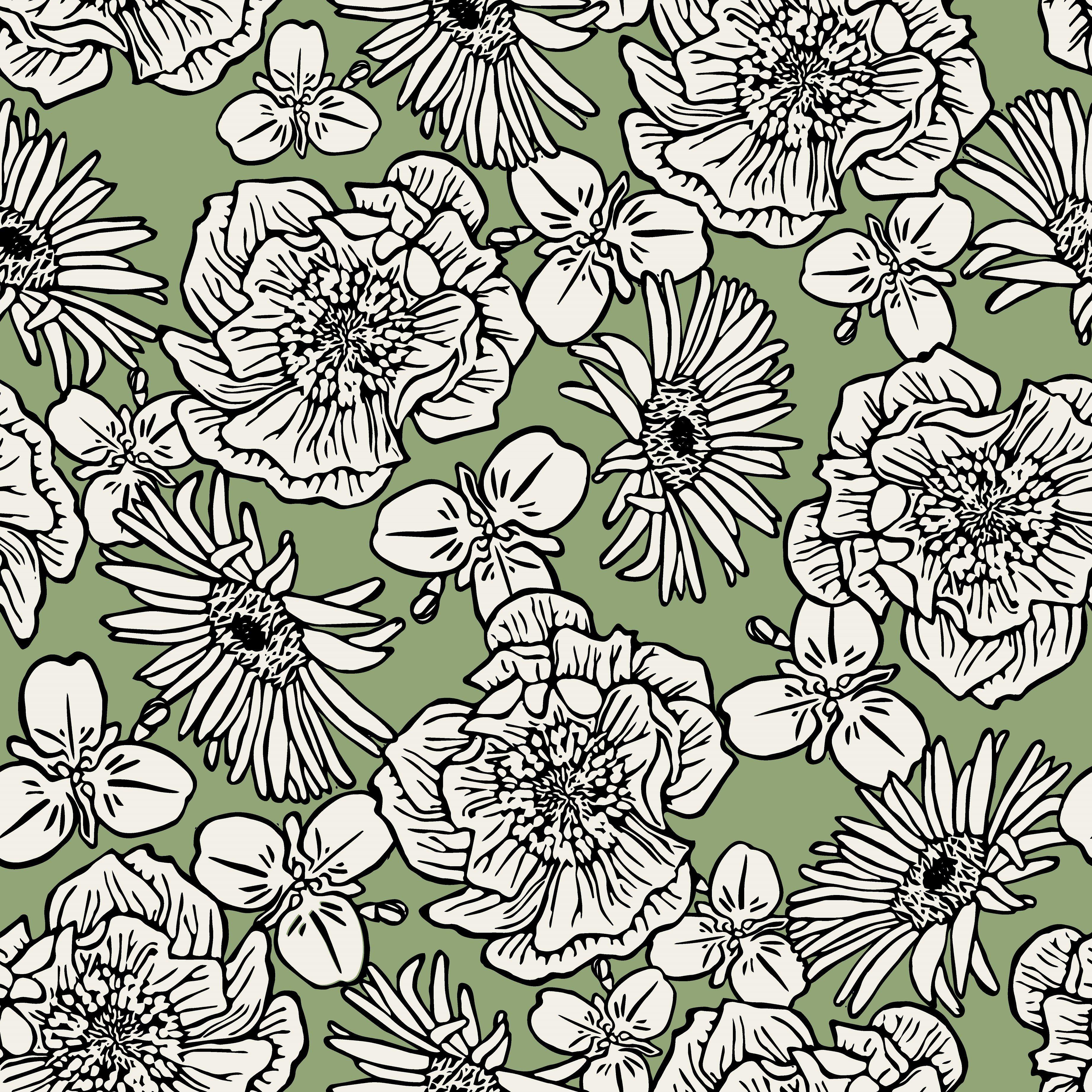 Sample - Mackenzie Country Wallpaper - Meadow – The Inside