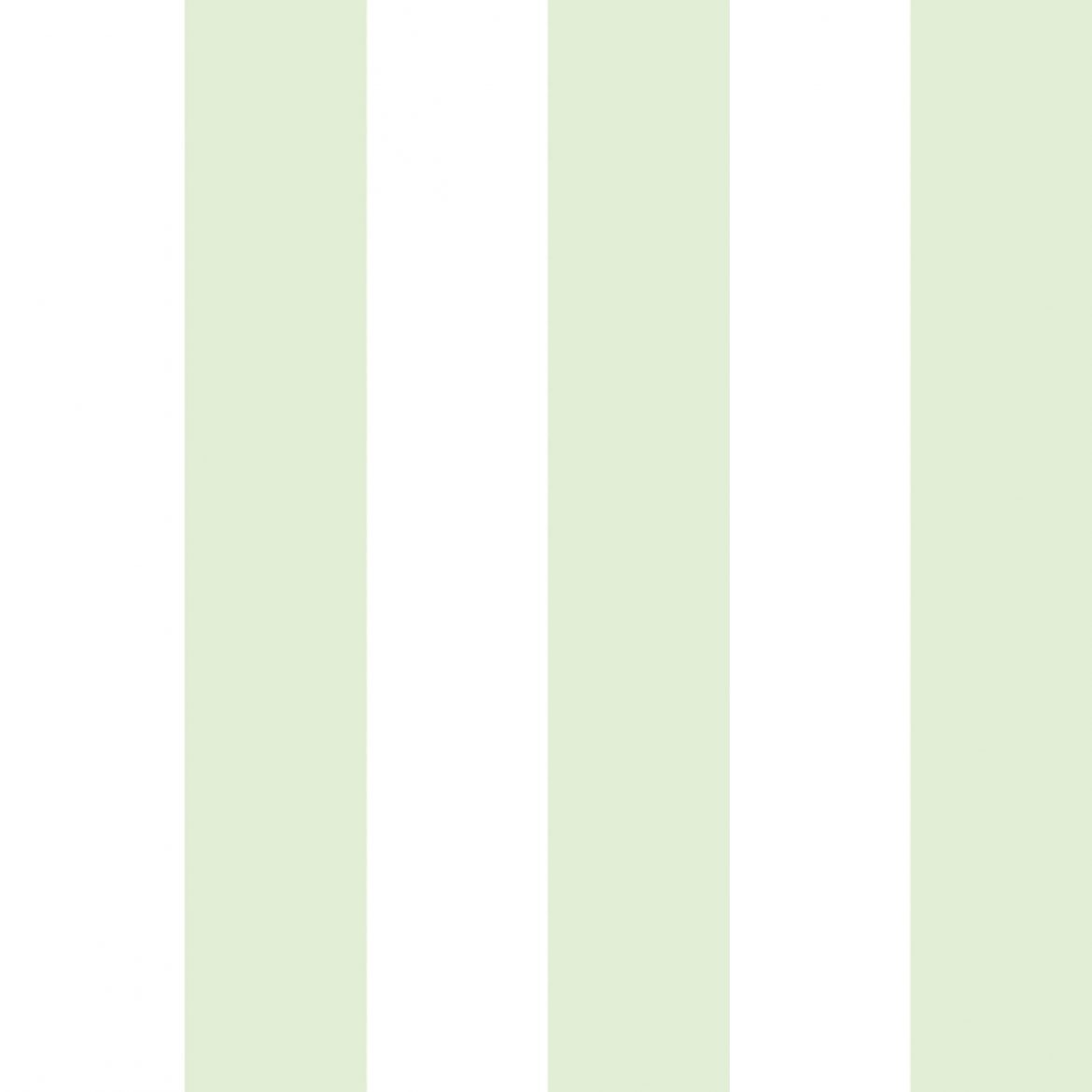Pastel Green Striped Wallpaper