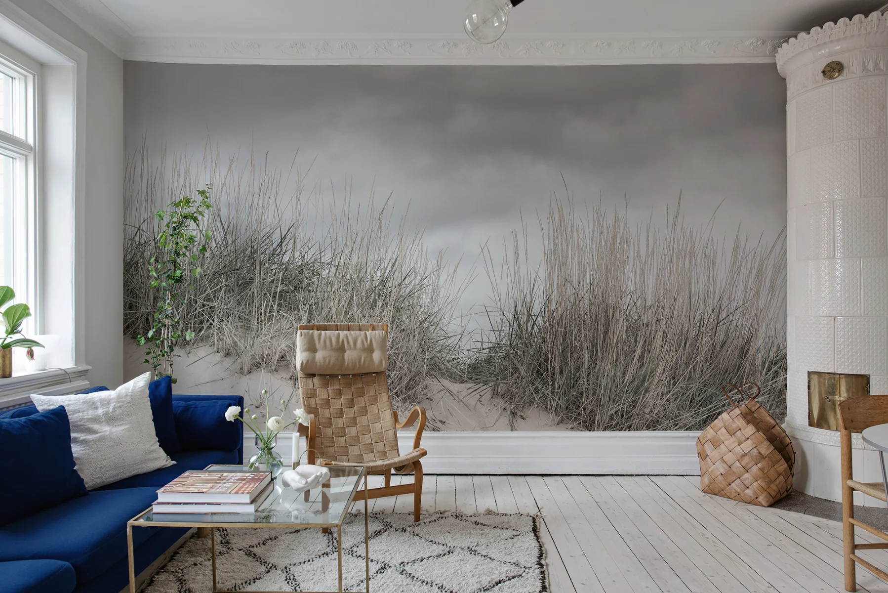 Pale Shore Mural Wallpaper Online NZ | The Inside