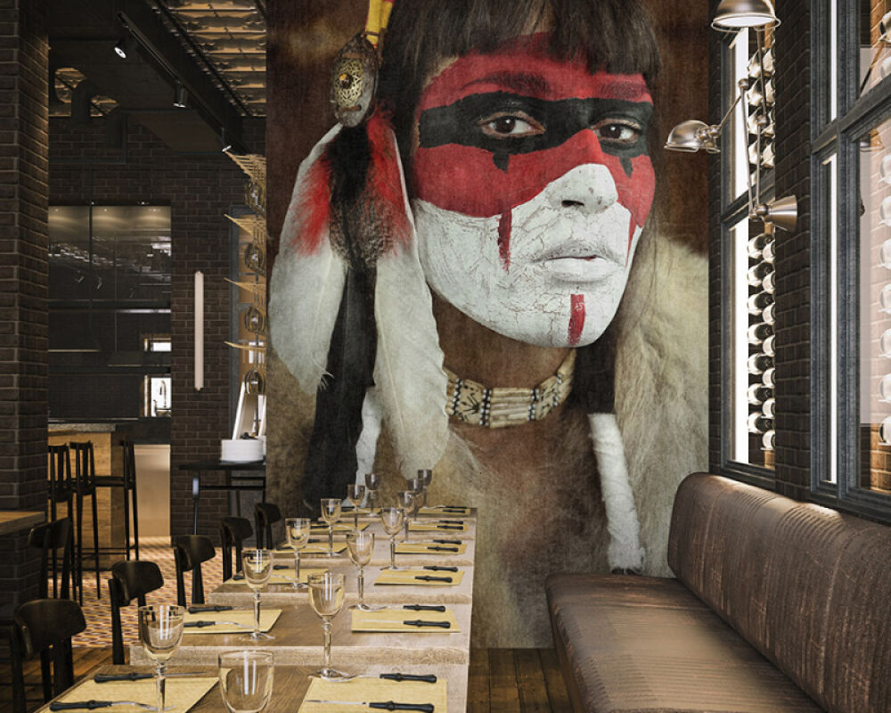 Ayasha Portrait Mural Wallpaper Online NZ | The Inside