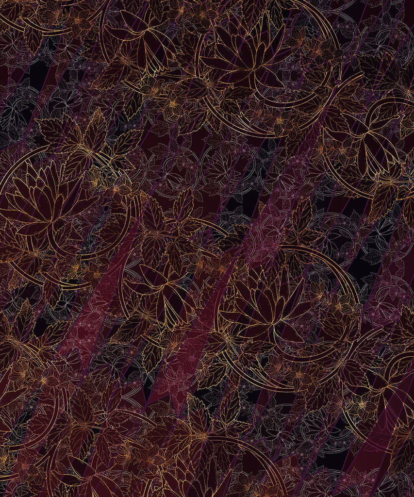 Midnight Ember - Custom Sized Wallpaper Mural (per m2) – The Inside