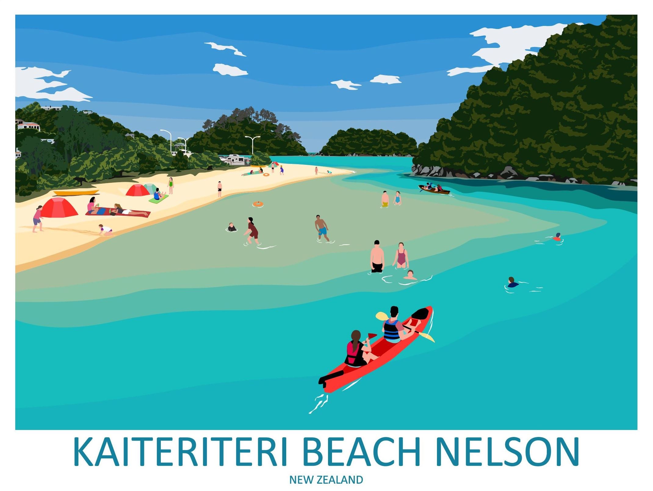 New Zealand Scenes Artwork Online NZ | The Inside