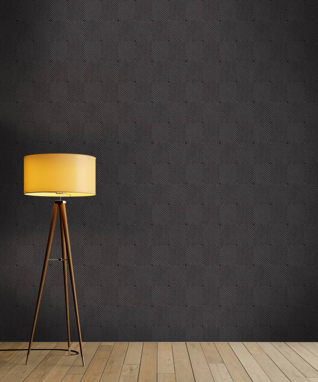 Metropolitan Grid - Abstract Wallpaper - Black – The Inside