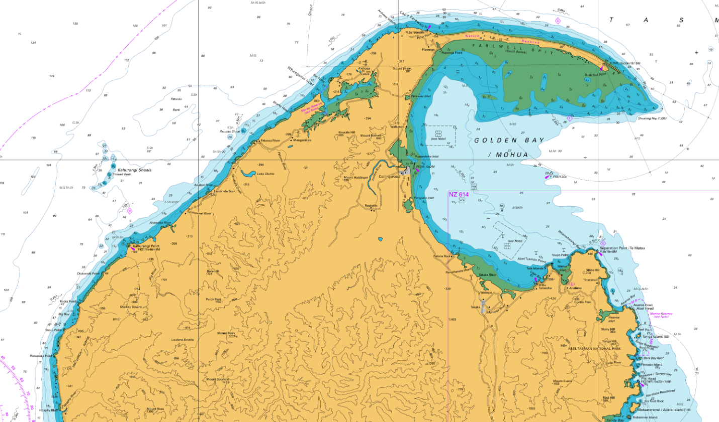 Marlborough Sounds Map| The Inside